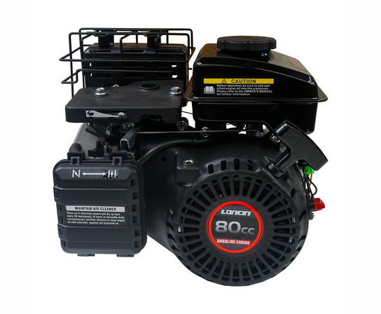 Loncin LC148F 80cc 2.5hk motor med 15mm aksel og oliealarm