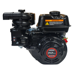 Loncin G210 7,0 HK vandret benzinmotor - Se udvalget af motorer her