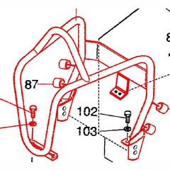 Pladevibrator Masalta MS90-2 med 196cc loncin motor. 90kg med hjul.