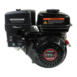 Loncin H135 4.0hk benzin motor med 18x50mm aksel og oliealarm